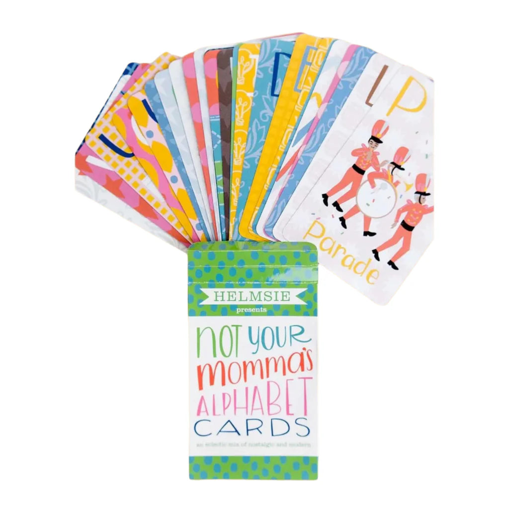 NOT YOUR MOMMA'S ALPHABET CARDS – Waverly Wood